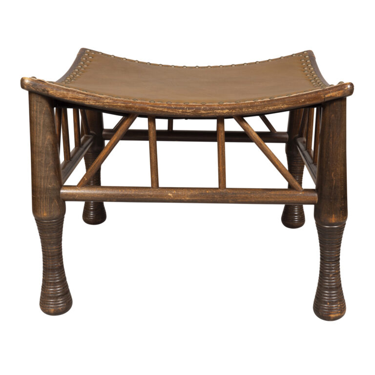 Egyptian Style Thebes Stool - David Neligan Antiques