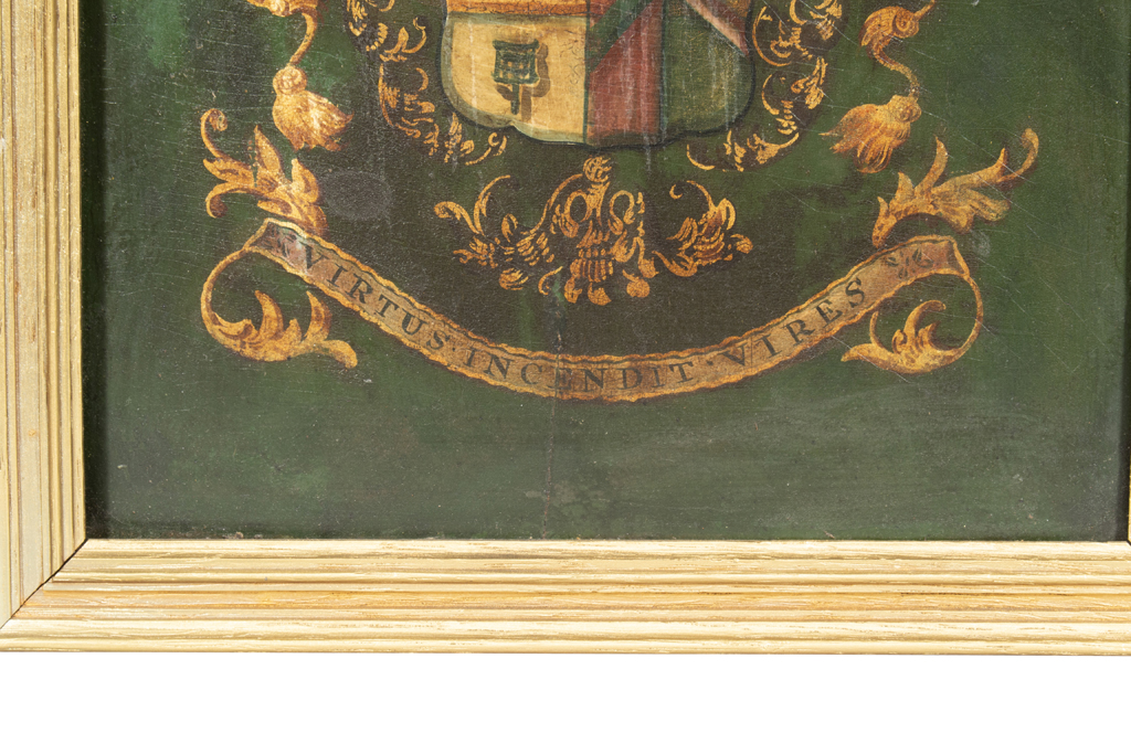 Framed British Coat Of Arms - David Neligan Antiques