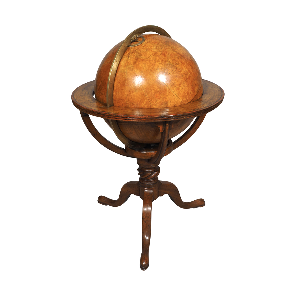 English Celestrial Table Globe By R.B Bate, London - David Neligan Antiques