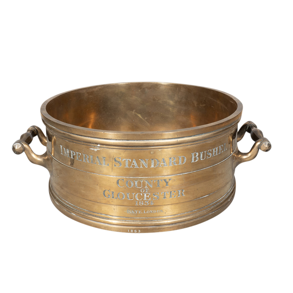 Victorian Bronze Imperial Standard Bushel Measure - David Neligan Antiques