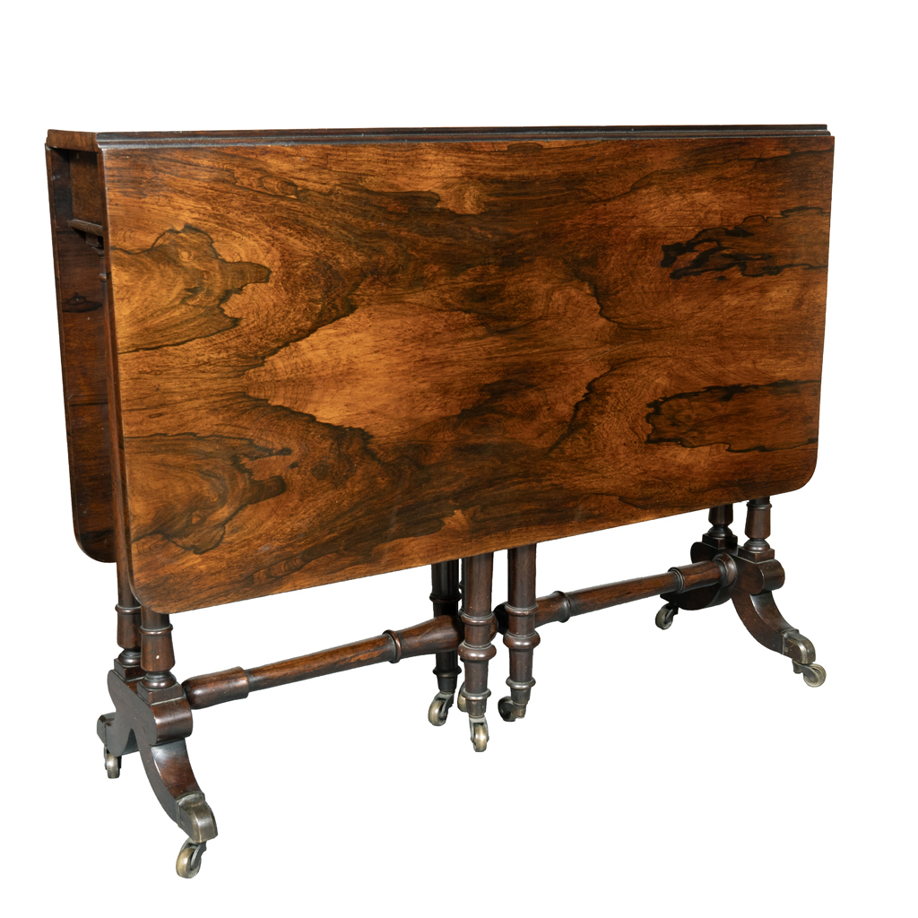 Regency Rosewood Sunderland Table - David Neligan Antiques