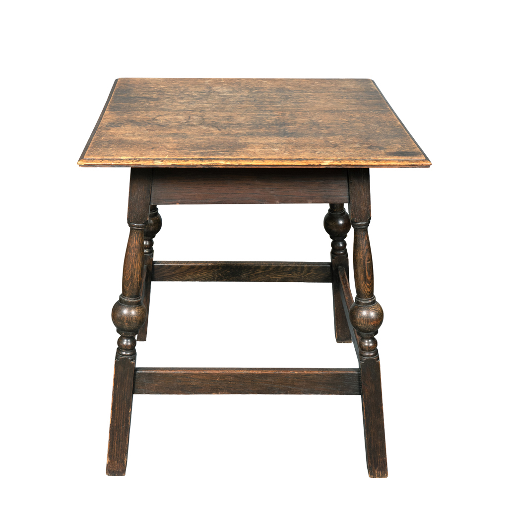 English Arts and Crafts Oak Table - David Neligan Antiques