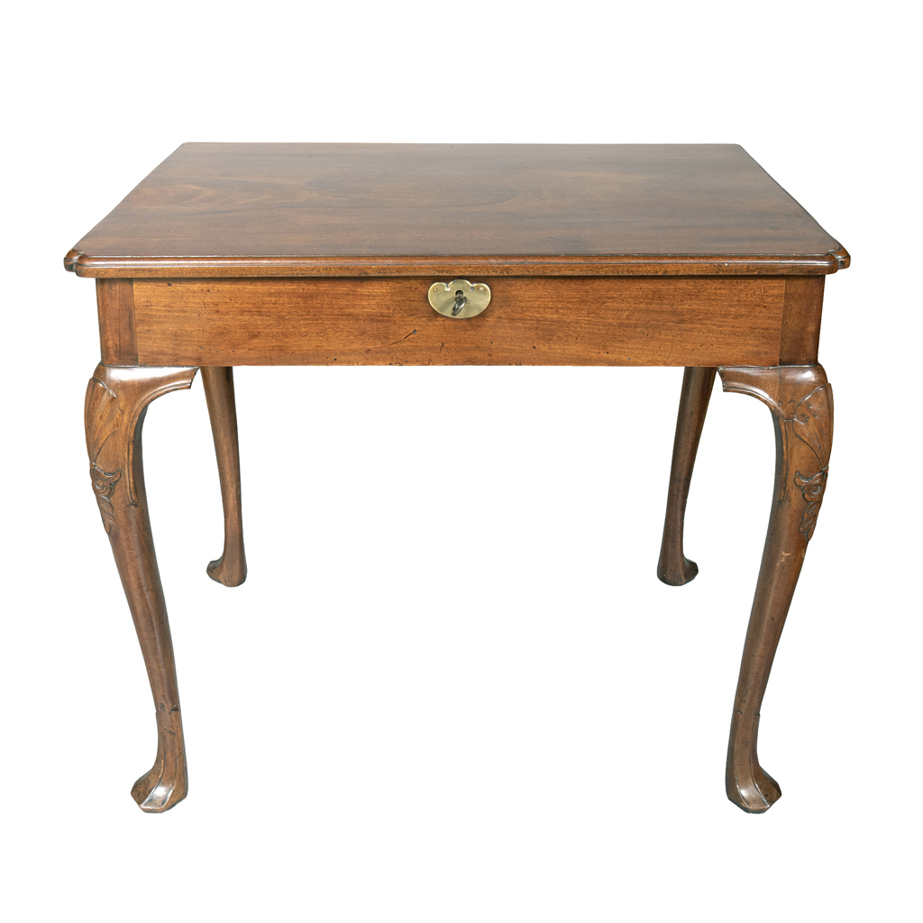 Irish Georgian Mahogany Side Table/ Dressing Table - David Neligan Antiques